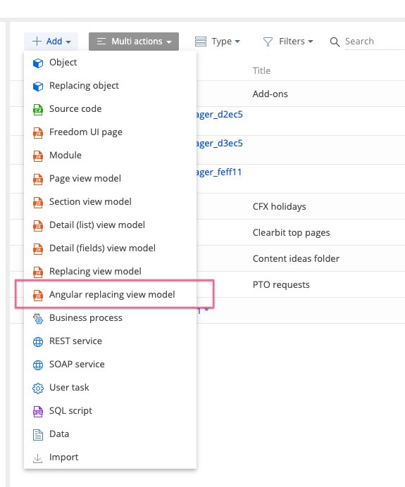 Creating a replacing schema for contacts form/list/mini pages? | Community Creatio